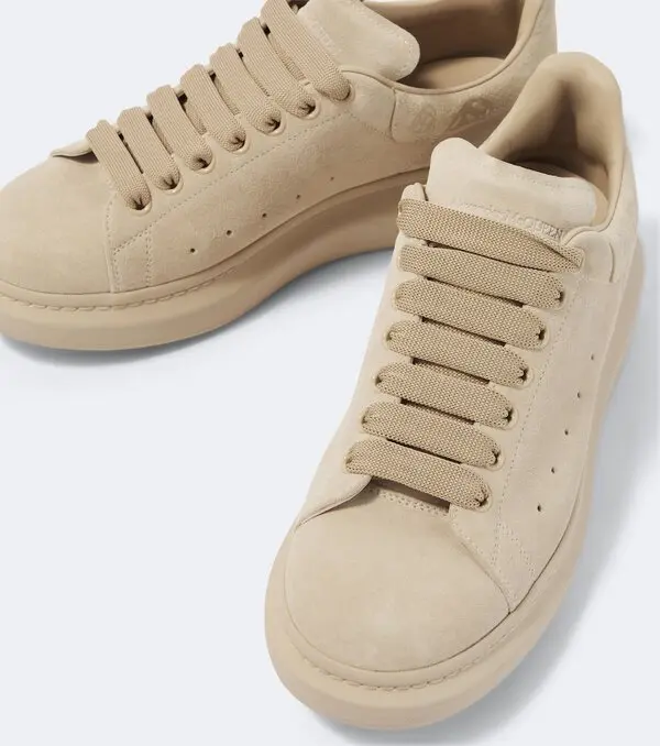 Alexander McQueen Oversized Suede Sneakers