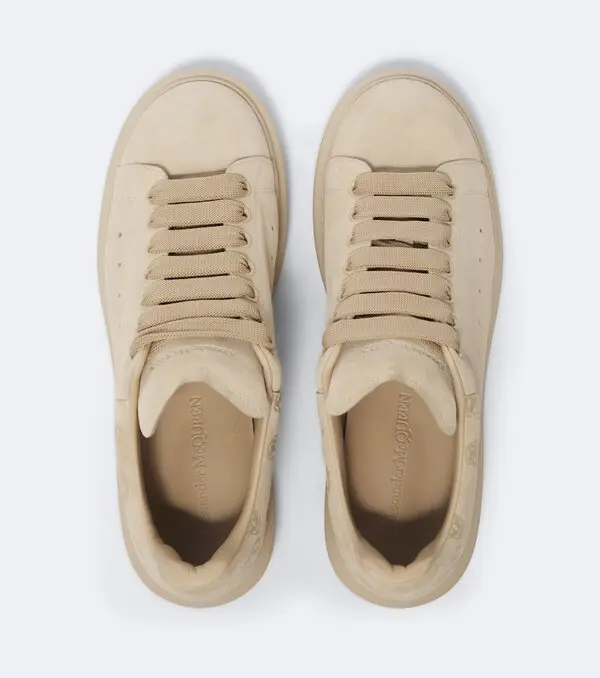 Alexander McQueen Oversized Suede Sneakers
