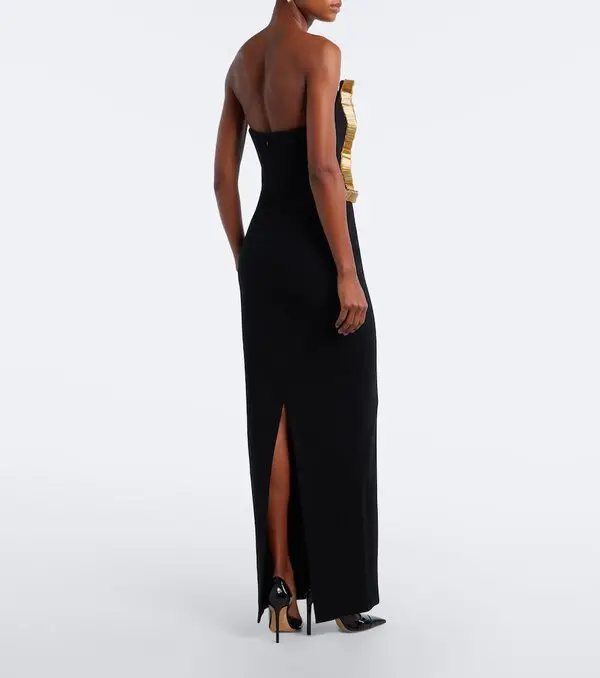 Rachel Gilbert Malik Embellished Gown