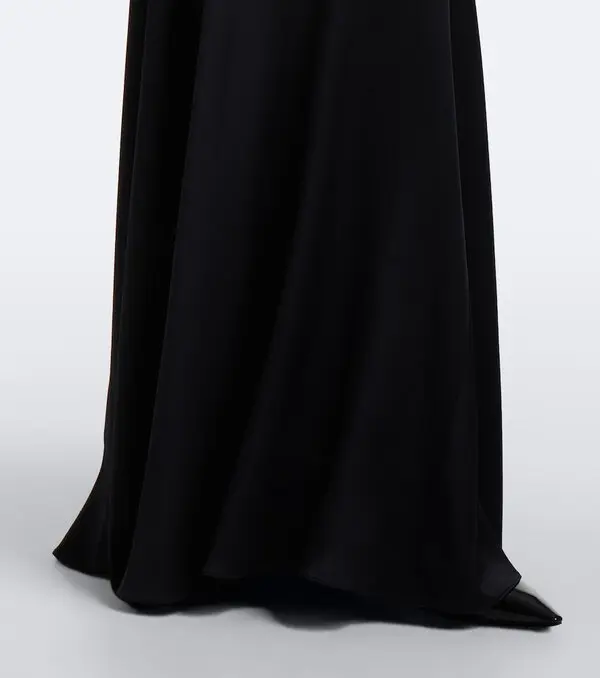 Stella McCartney Asymmetric Crêpe Gown