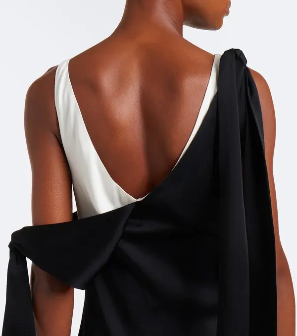 Stella McCartney Asymmetric Crêpe Gown