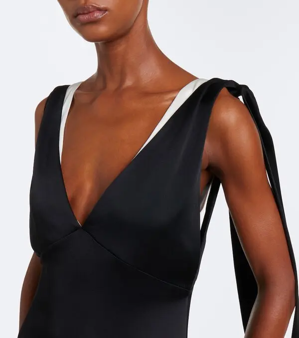 Stella McCartney Asymmetric Crêpe Gown
