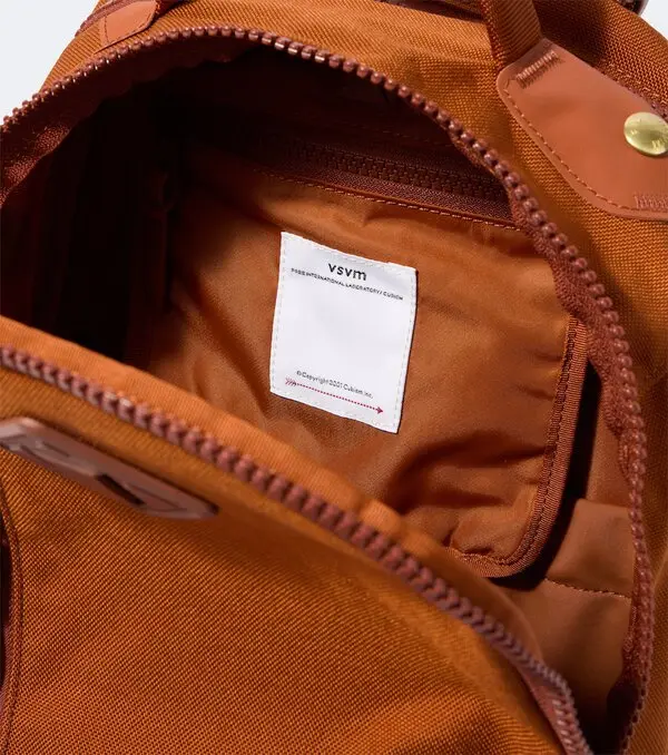 Visvim Condura Leather-trimmed Backpack - Brown