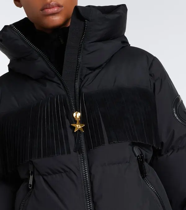 Goldbergh Marna Fringed Ski Jacket - Black