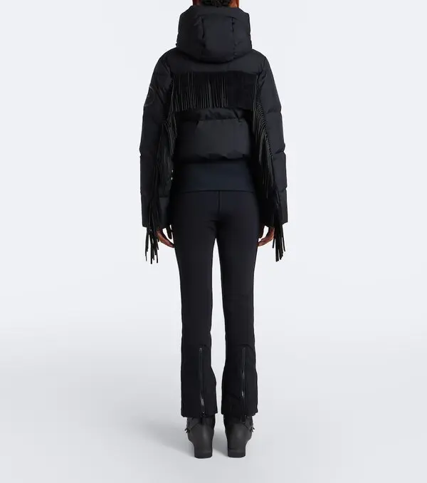 Goldbergh Marna Fringed Ski Jacket - Black