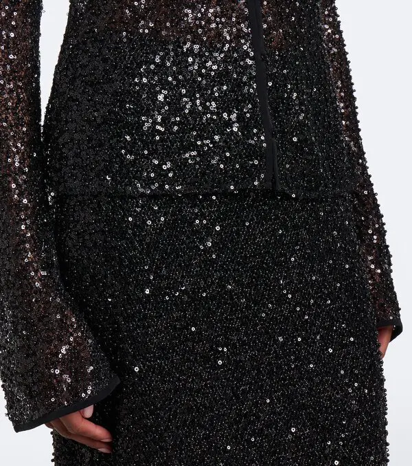 SIR. Cassia Sequined Top