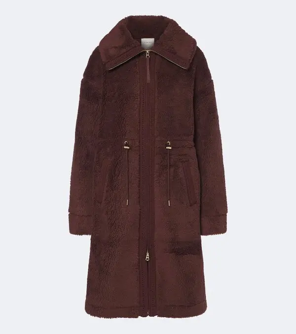 Varley Bennet Fleece Coat - Brown