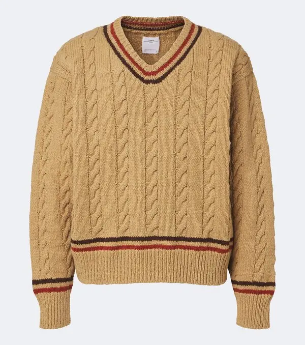 Visvim Collegia Wool And Cashmere Sweater