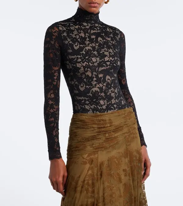 Zimmermann Floral Lace Bodysuit