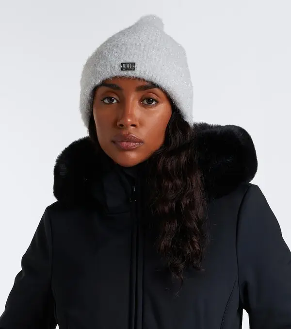 Goldbergh Sorato Ribbed-knit Beanie - Grey