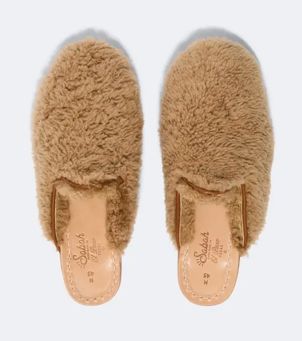 Sabah Bernie Shearling Slippers