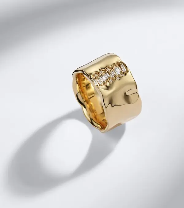 SUZANNE KALAN Milli 18kt Ring With Diamonds