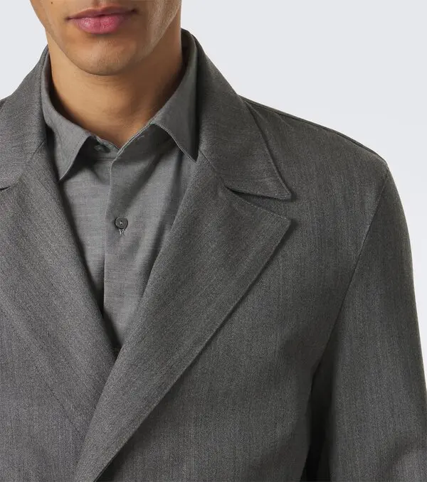STOFFA Stòffa Double-breasted Wool Blazer