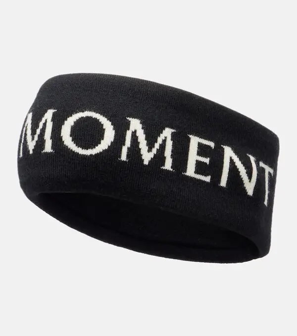 Perfect Moment Logo Wool-blend Headband - Black