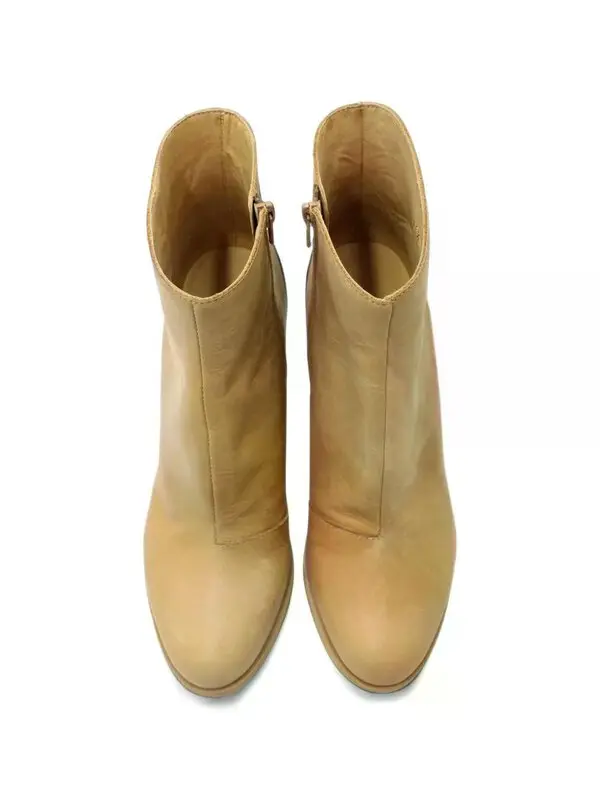 MAISON MARGIELA Round-toe Block-heel Ankle Boots