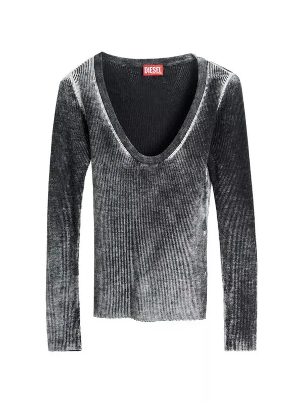 DIESEL® M-eliane Knitwear - Grey