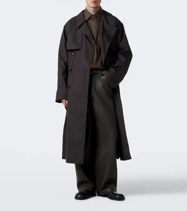 LEMAIRE Cotton-blend Gabardine Trench Coat