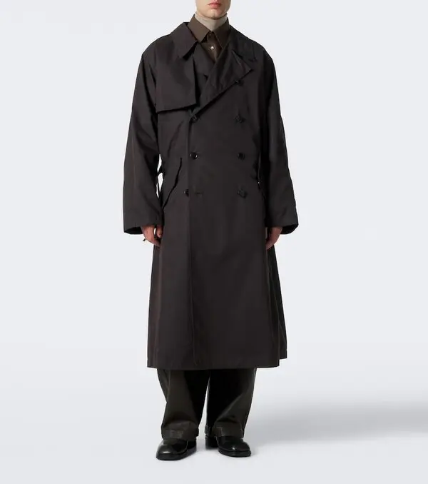 LEMAIRE Cotton-blend Gabardine Trench Coat