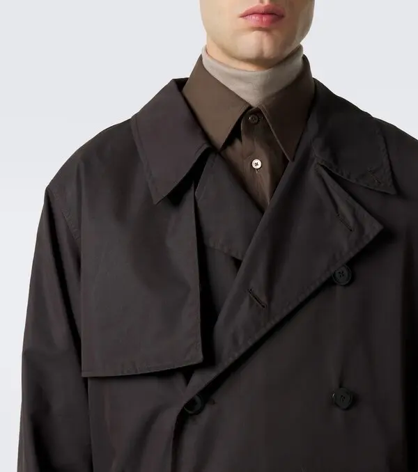 LEMAIRE Cotton-blend Gabardine Trench Coat