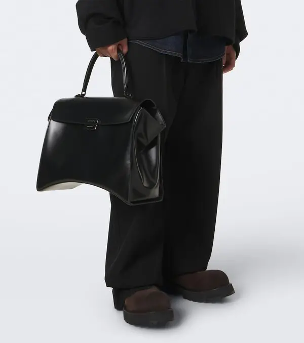 Balenciaga Hourglass Avenue Medium Top-handle Bag