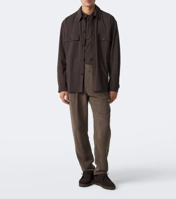 Giorgio Armani Suede Desert Boots