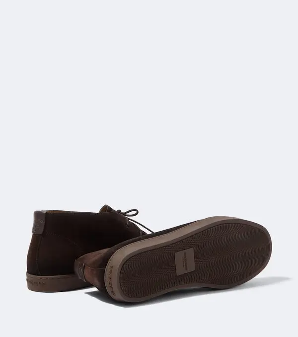 Giorgio Armani Suede Desert Boots