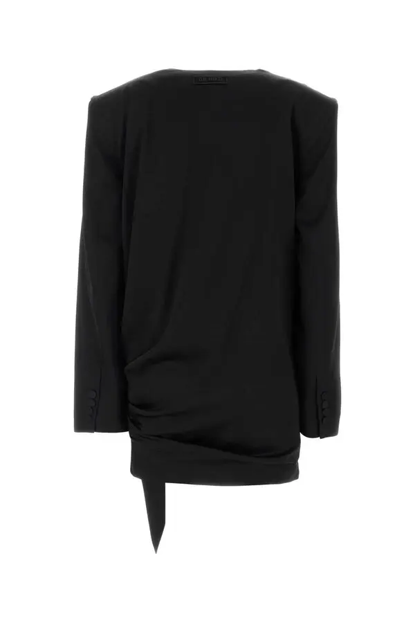 Attico Satin Mini Dress