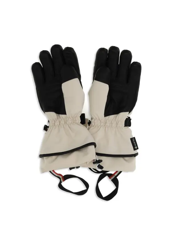 Moncler Padded Gloves - Cream