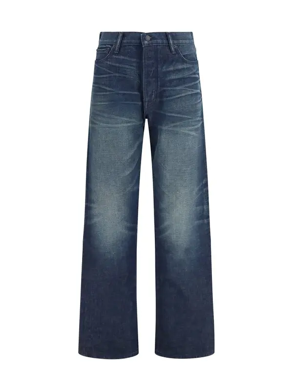 TOM FORD Low-rise Boyfriend Jeans - Blue