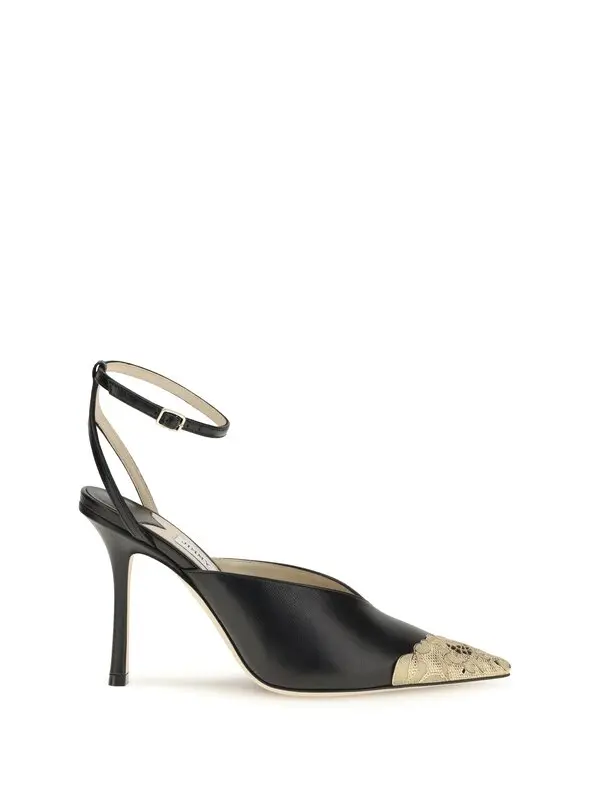 JIMMY CHOO Faiz Pumps - Black