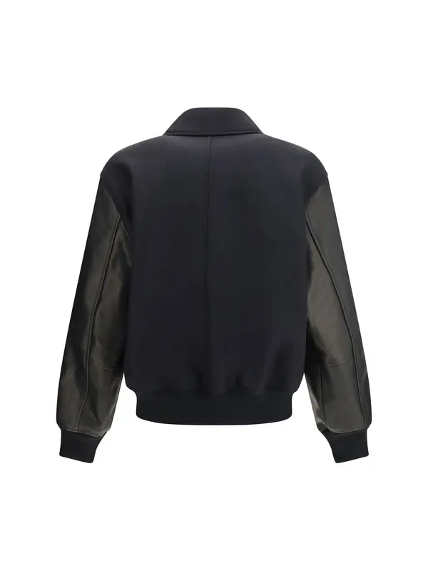 Bottega Veneta Wool And Leather Jacket