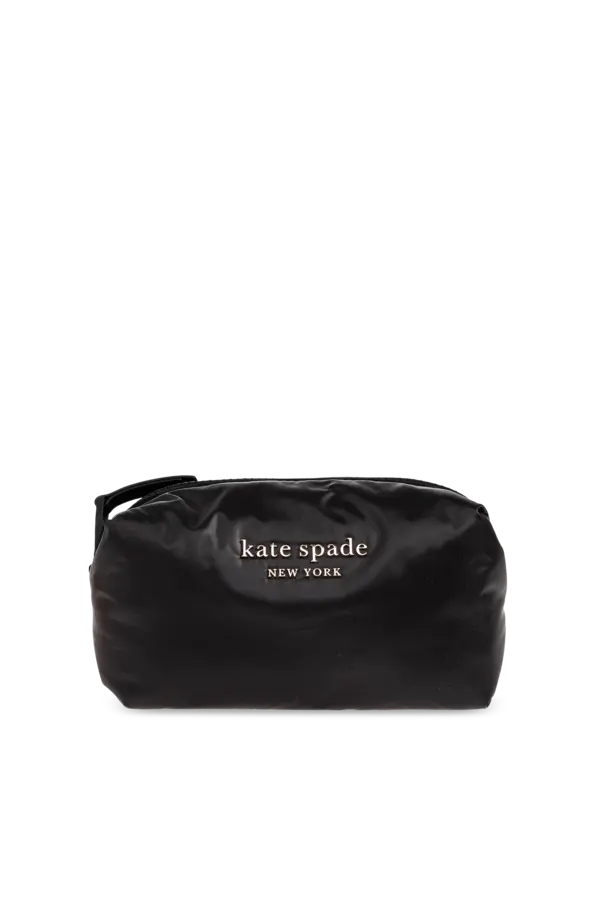 Kate Spade New York Logo Cosmetic Bag - Black