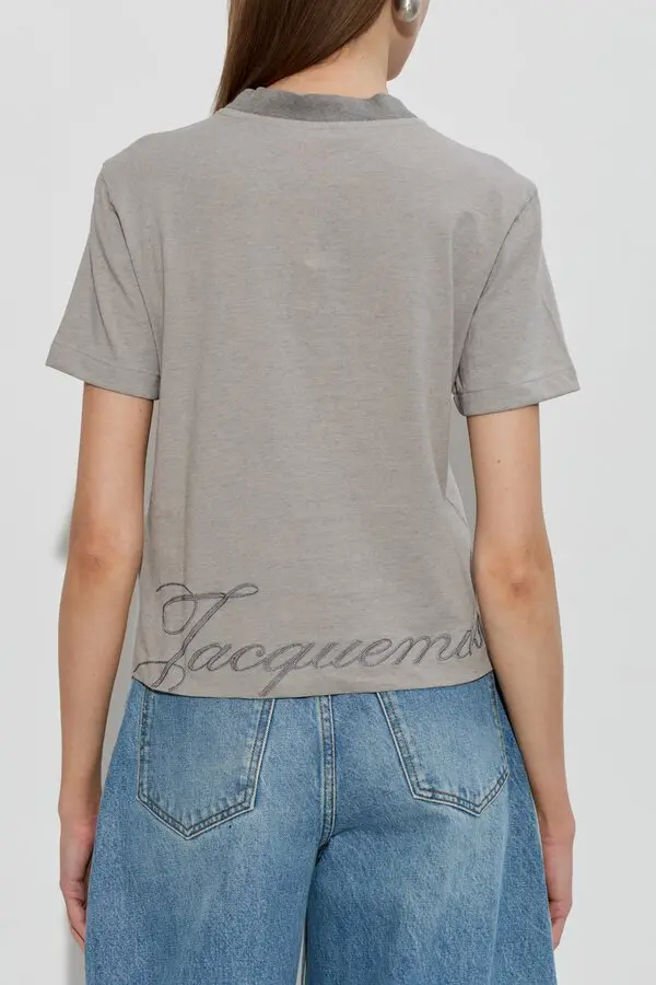 Jacquemus T-shirt With Logo
