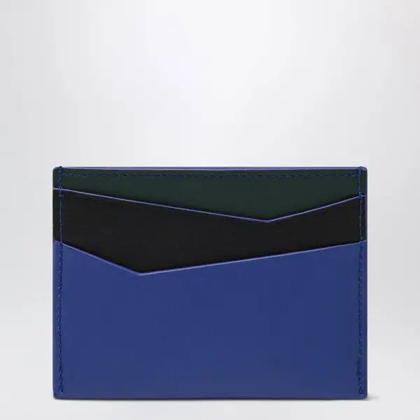 Loewe Black/blue Puzzle Card Holder