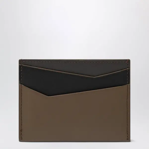 Loewe Brown/green Puzzle Card Holder