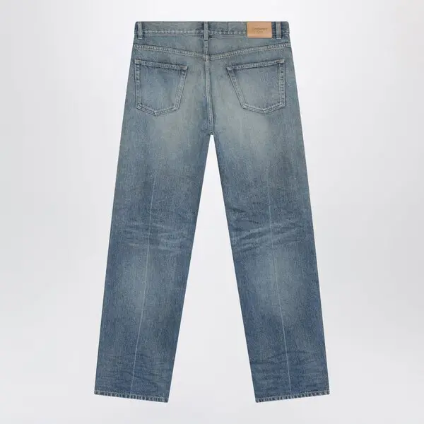 Saint Laurent Tapered Cotton Jeans