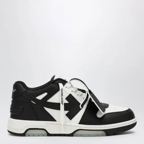 Off-White White/ Out Of Office Sneakers - Black