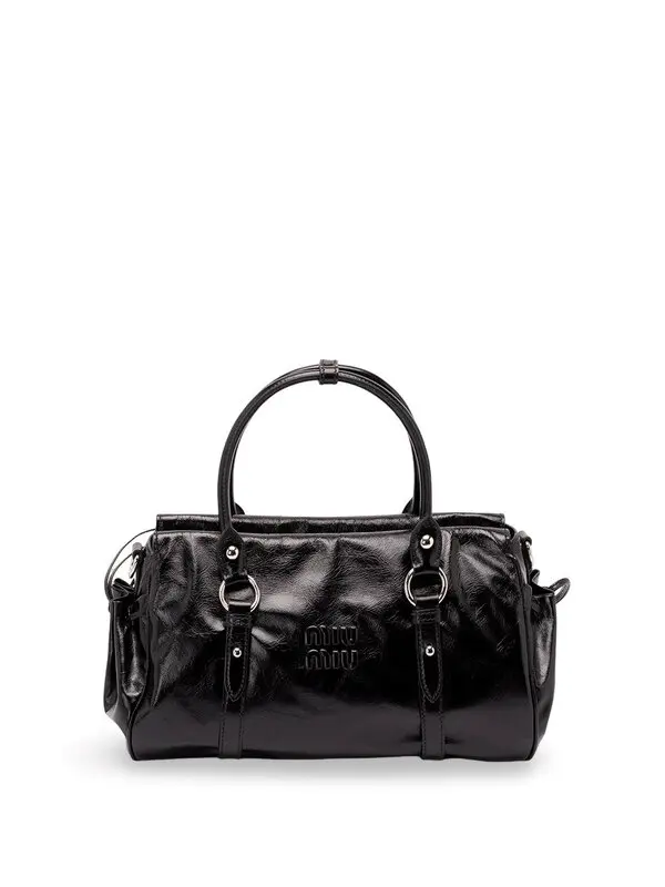 Miu Miu Shiny Leather Handbag