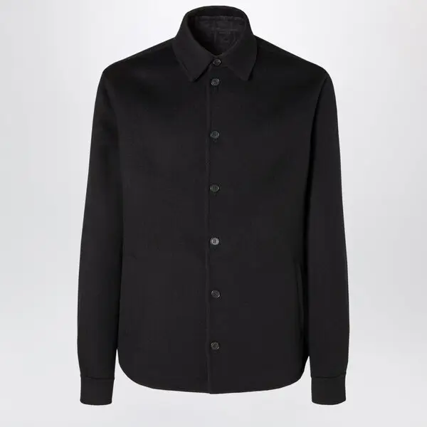 Fendi Blouson Jacket In Virgin Wool And Silk