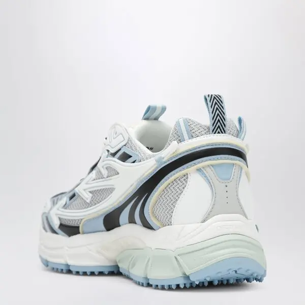 Off-White White/light Blue Be Right Back Sneakers - Black