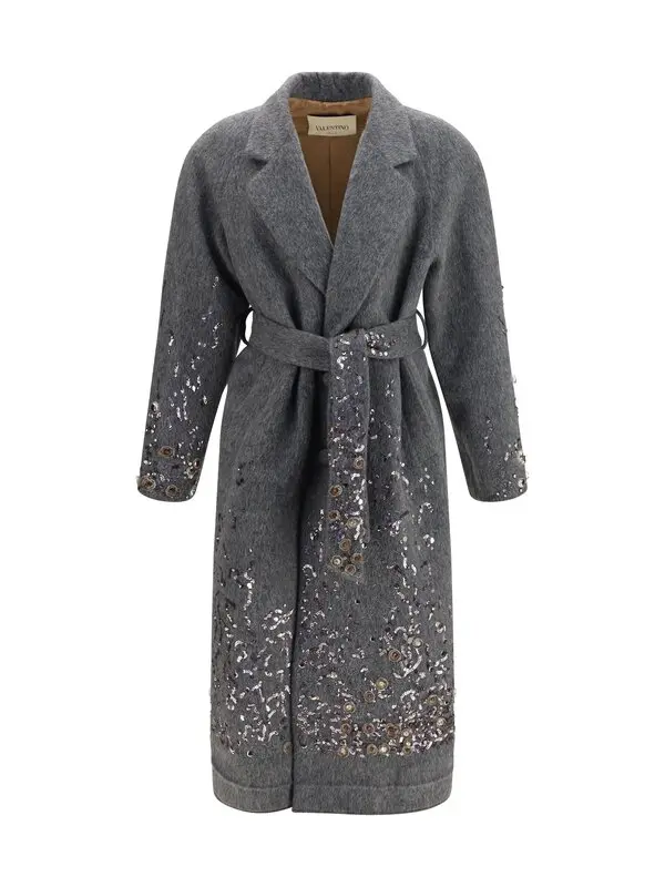 Valentino Garavani Mohair And Wool-blend Coat