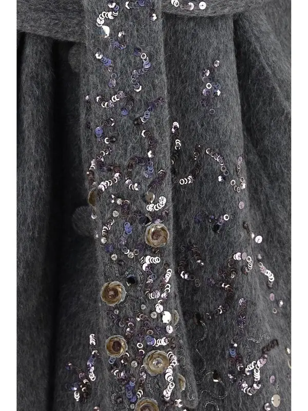 Valentino Garavani Mohair And Wool-blend Coat