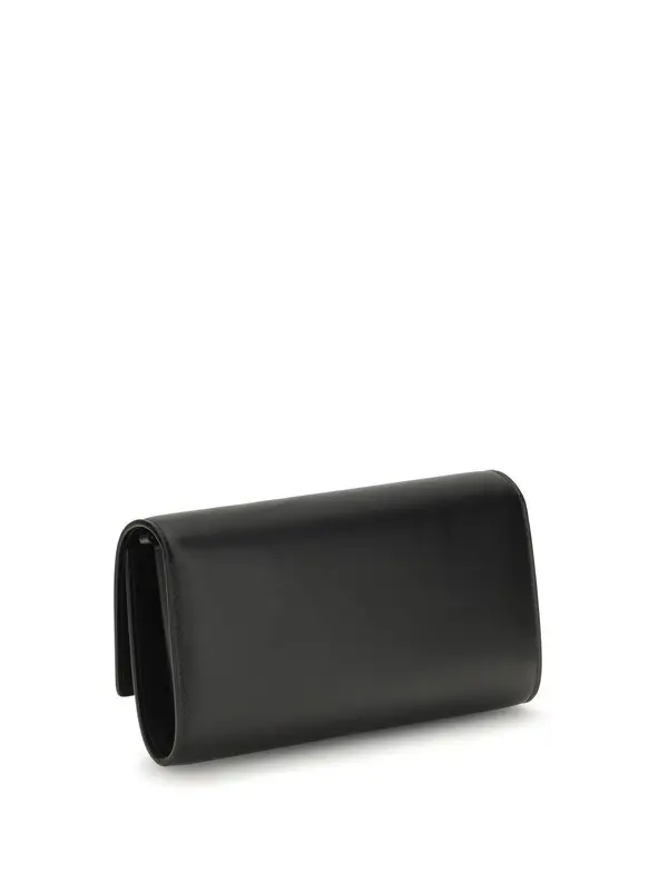 CHRISTIAN LOUBOUTIN Bettina Chain Wallet - Black