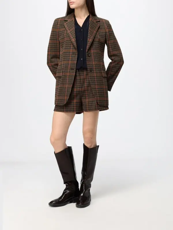 Max Mara Silk And Cashmere V-neck Cardigan With Button Closure