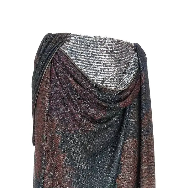 MAISON MARGIELA Sequinned Draped Midi Skirt