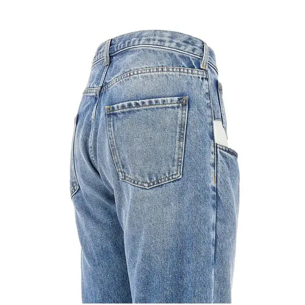 MAISON MARGIELA Straight Leg Jeans With Dropped Pockets