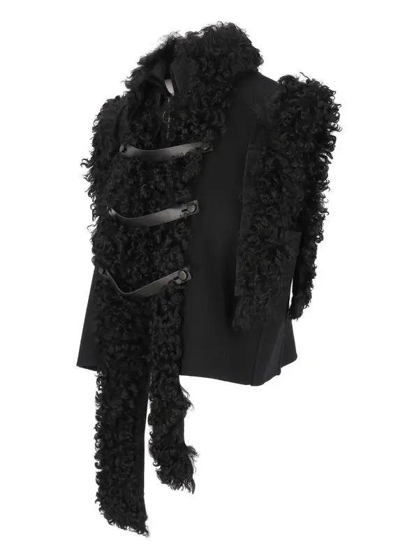 Fendi Wool And Sheepskin Gilet