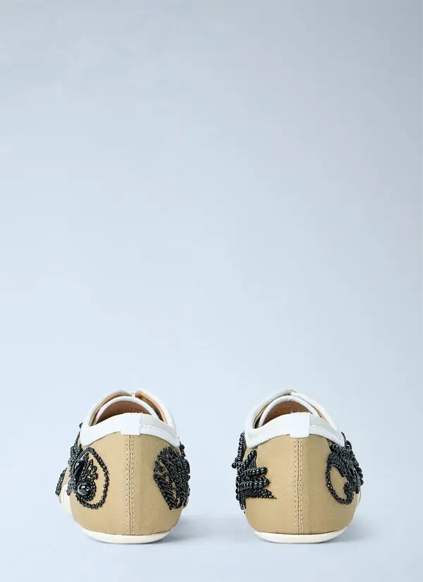 Dries Van Noten Embroidered Lace-up Sneakers