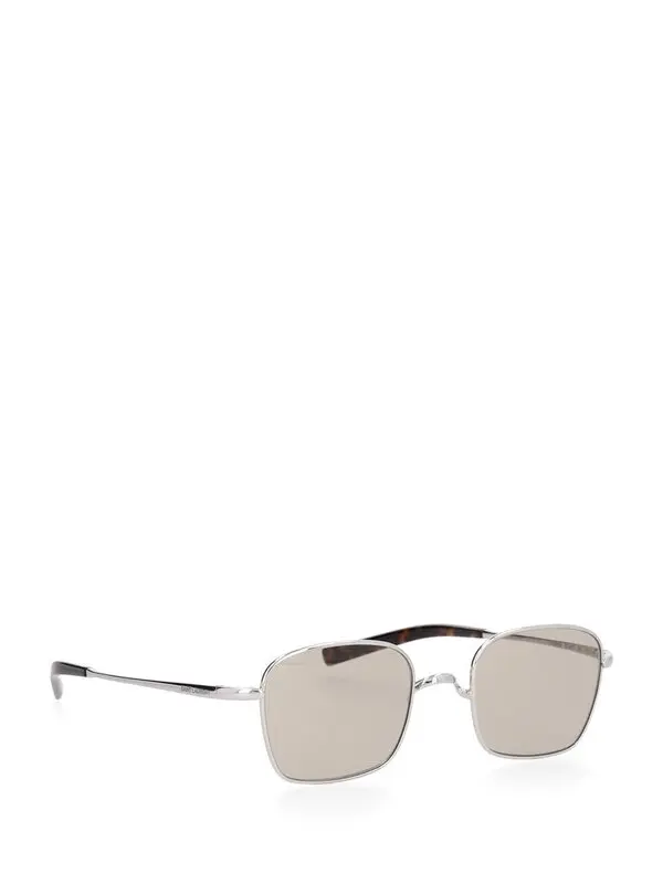 Saint Laurent Square Metal Sunglasses