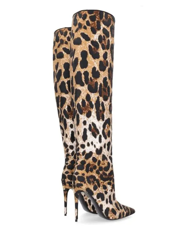 Dolce & Gabbana Leo Jacquard Boot